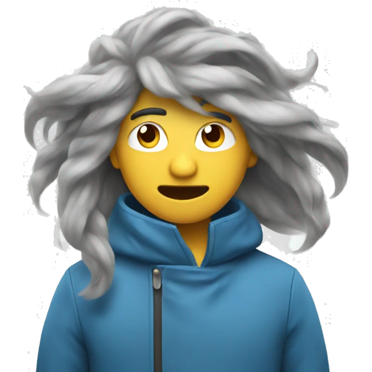 weather windy emoji | AI Emoji Generator