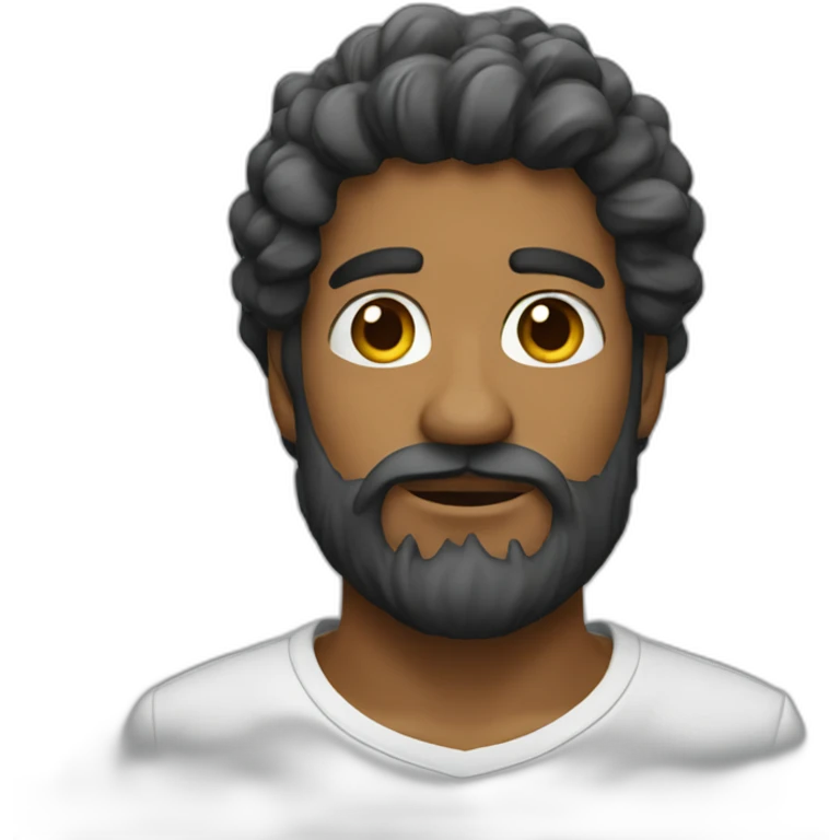 Dios con barba blanca emoji | AI Emoji Generator