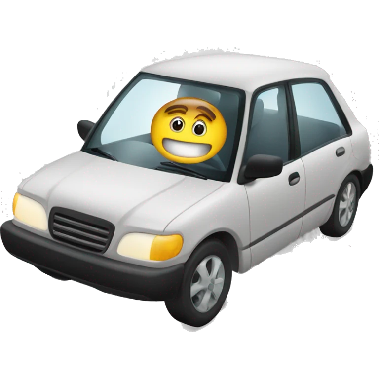 car driving car emoji | AI Emoji Generator