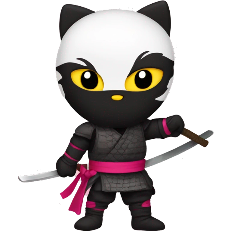 Hello kitty ninja emoji | AI Emoji Generator