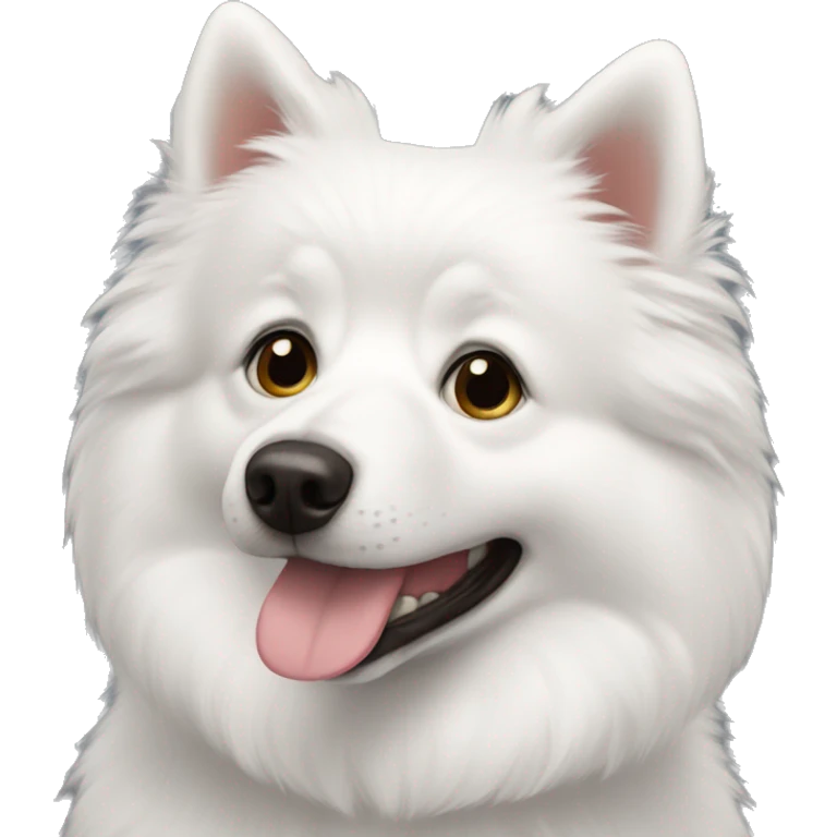 American eskimo dog emoji | AI Emoji Generator