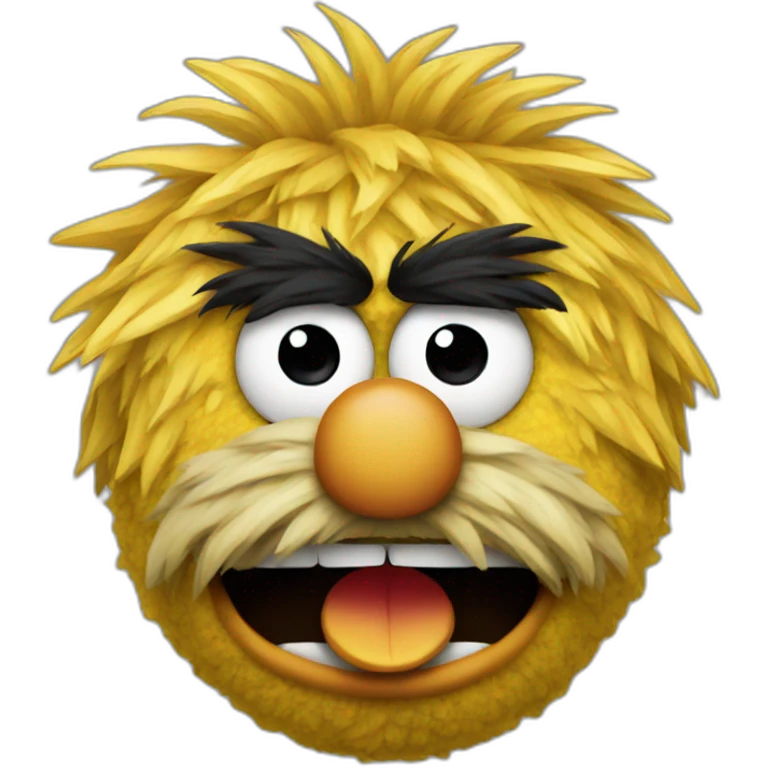 angry muppet emoji | AI Emoji Generator