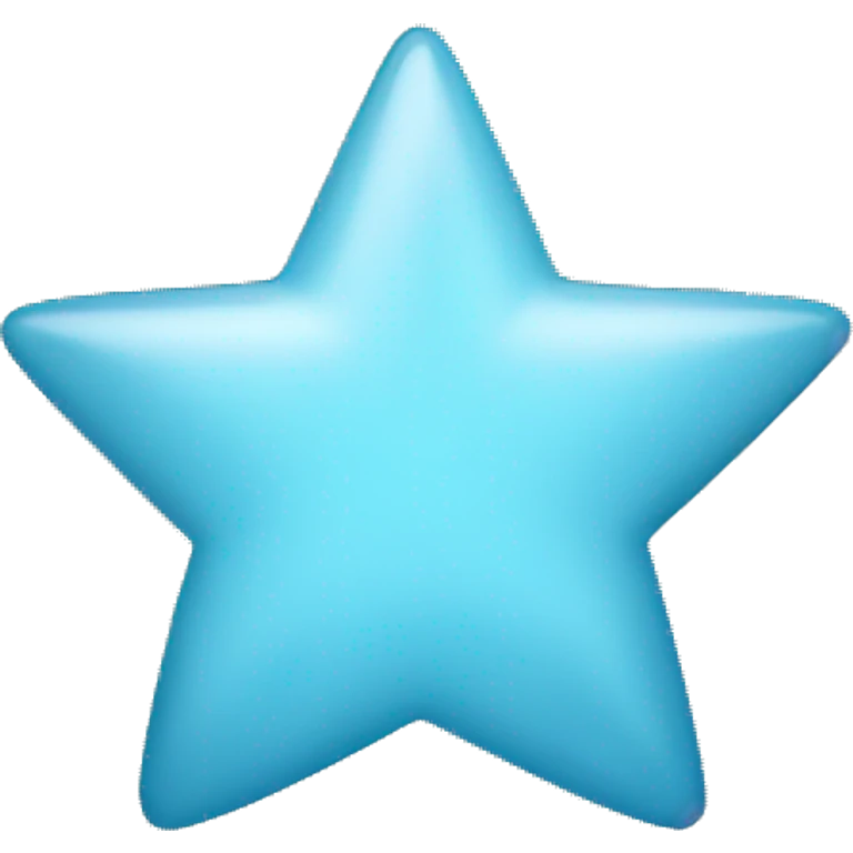 Light blue star emoji | AI Emoji Generator