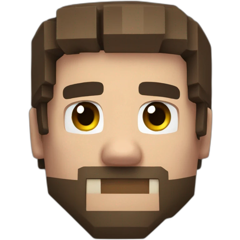 Steve from Minecraft emoji | AI Emoji Generator