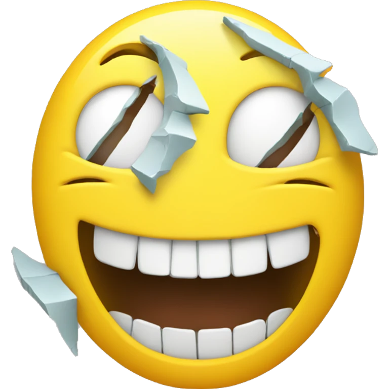Smiley with broken teeth emoji | AI Emoji Generator
