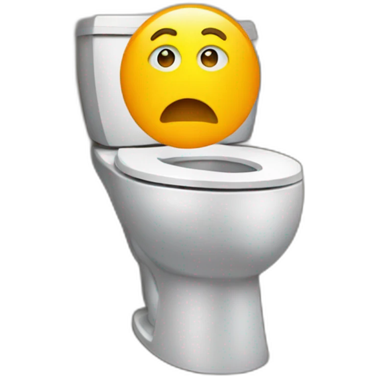 Astarion on toilet emoji | AI Emoji Generator