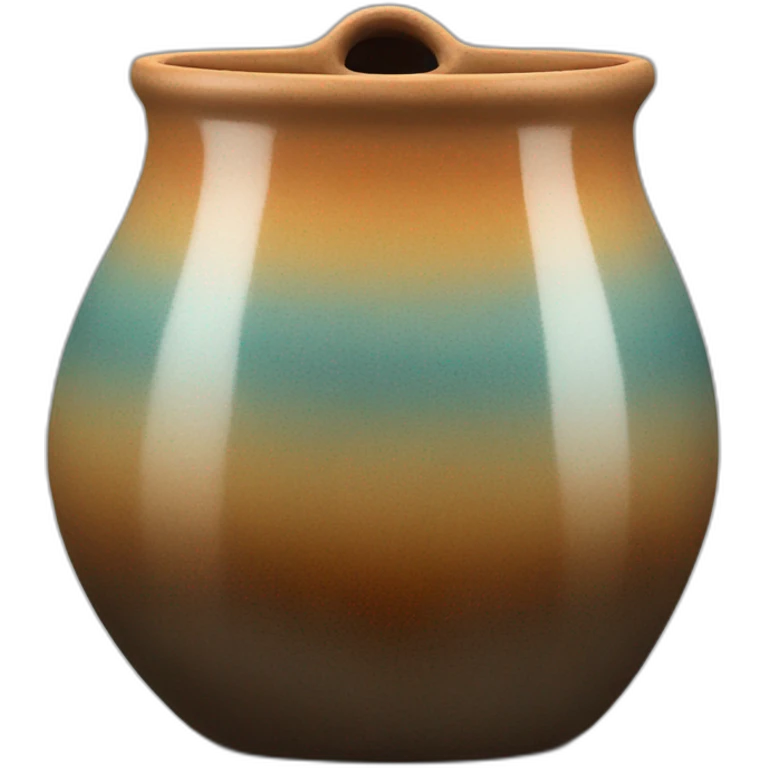 wood fired glazed pot emoji | AI Emoji Generator
