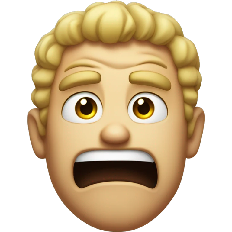 face of complete shock and disgust emoji | AI Emoji Generator