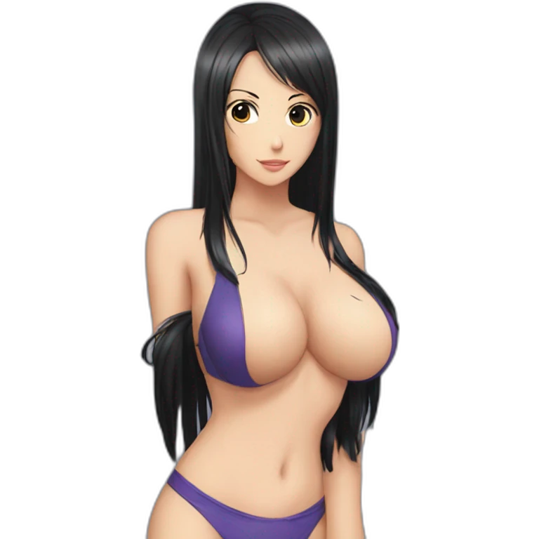 nico robin big breasts no swimsuit emoji | AI Emoji Generator