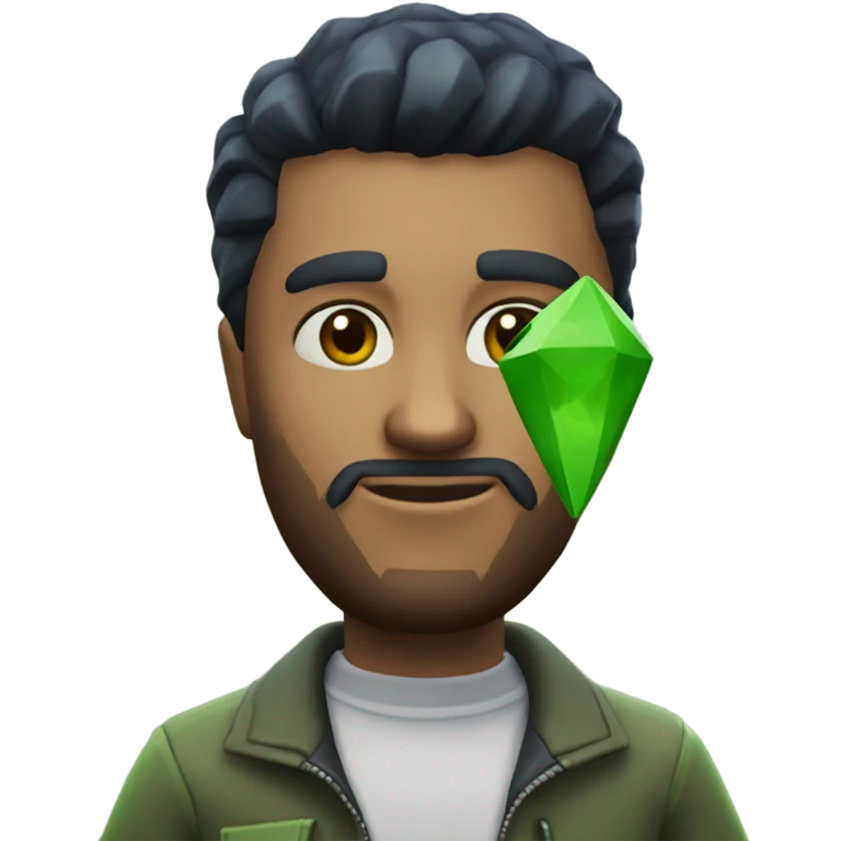 Sims 4 plumbob emoji | AI Emoji Generator