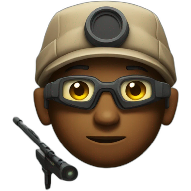 Sniper from Team Fortress 2 wearing Apple Vision Pro emoji | AI Emoji ...