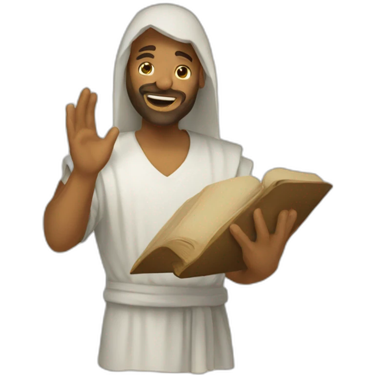 La bible emoji | AI Emoji Generator