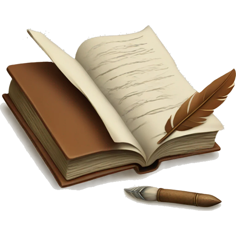 book and quill emoji | AI Emoji Generator