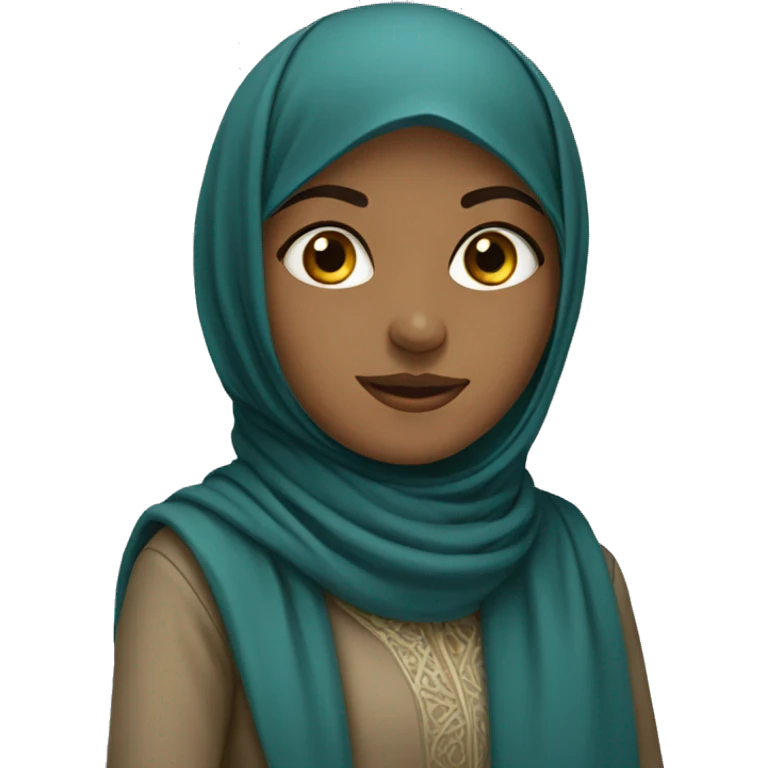 Islamic girl emoji | AI Emoji Generator