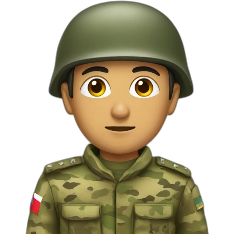 Azerbaijan Soldier emoji | AI Emoji Generator