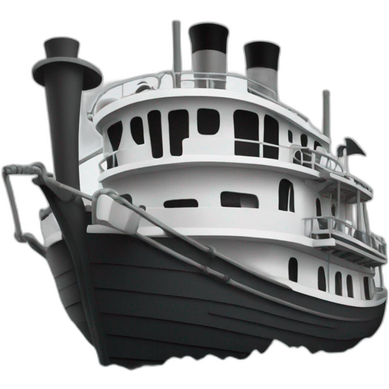 Steamboat Willie's Riverboat emoji | AI Emoji Generator