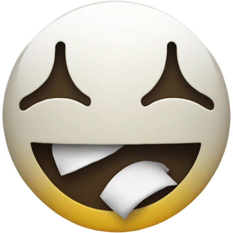 Smiley emoji with hole on bottom emoji | AI Emoji Generator