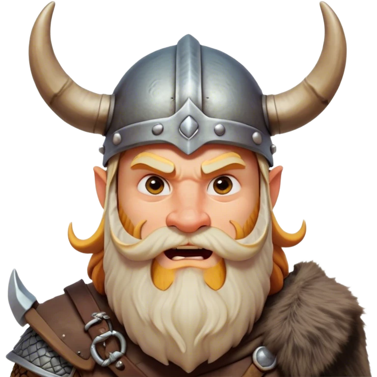 Clash of Clans aesthetic: Cinematic Comical Viking Portrait Emoji, Head ...