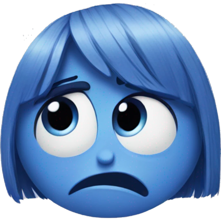 sadness Inside Out emoji | AI Emoji Generator
