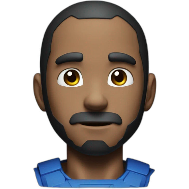 realistic mega man emoji | AI Emoji Generator