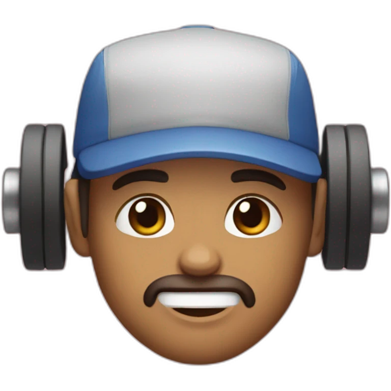 gym mancuerna emoji | AI Emoji Generator