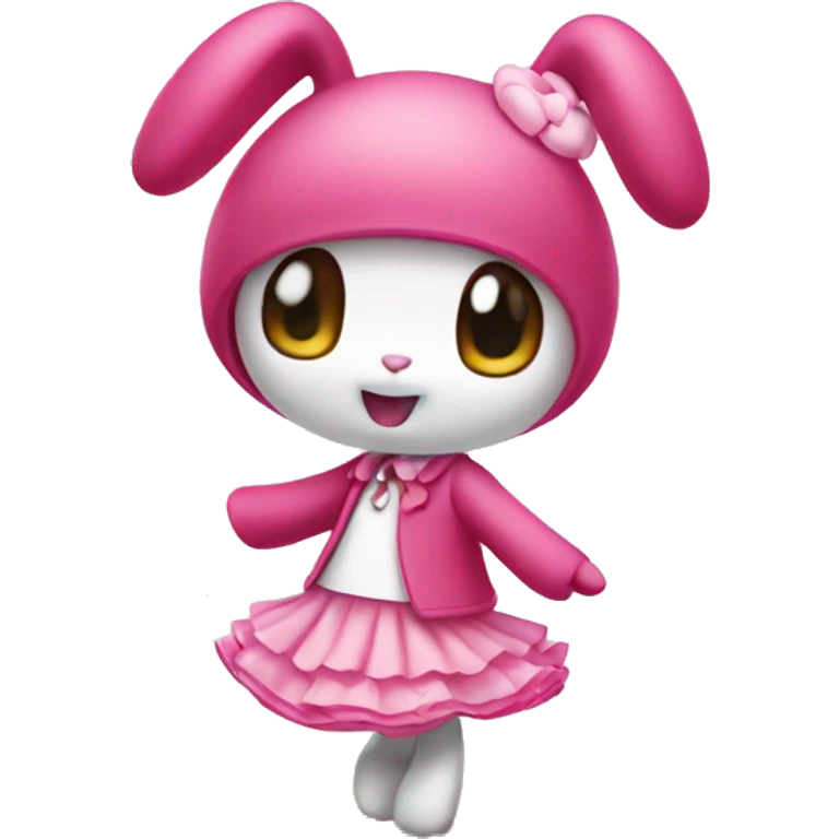 My melody dancing emoji | AI Emoji Generator