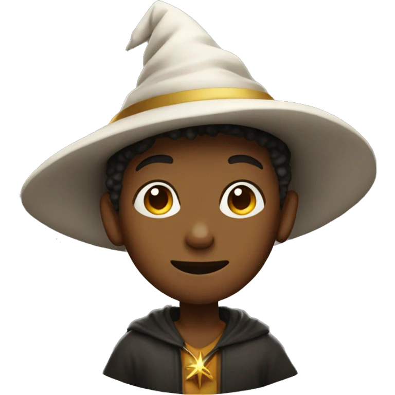 Boy with wizard hat emoji | AI Emoji Generator