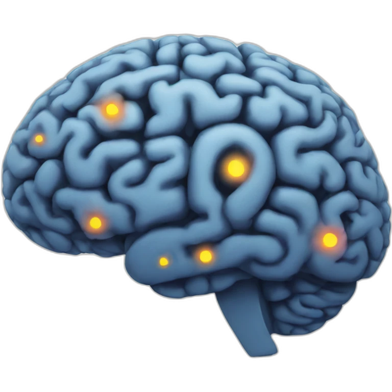 Digital Brain emoji | AI Emoji Generator