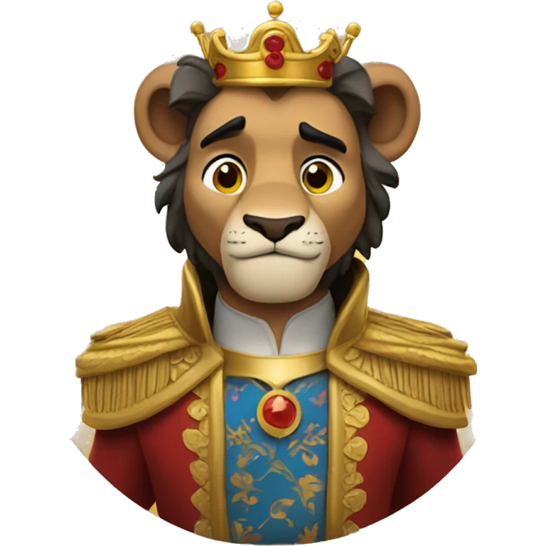 El rey león película infantil de Disney emoji | AI Emoji Generator