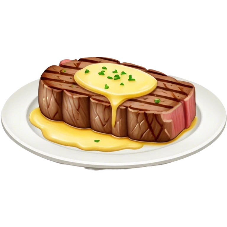 Garlic butter steak emoji | AI Emoji Generator