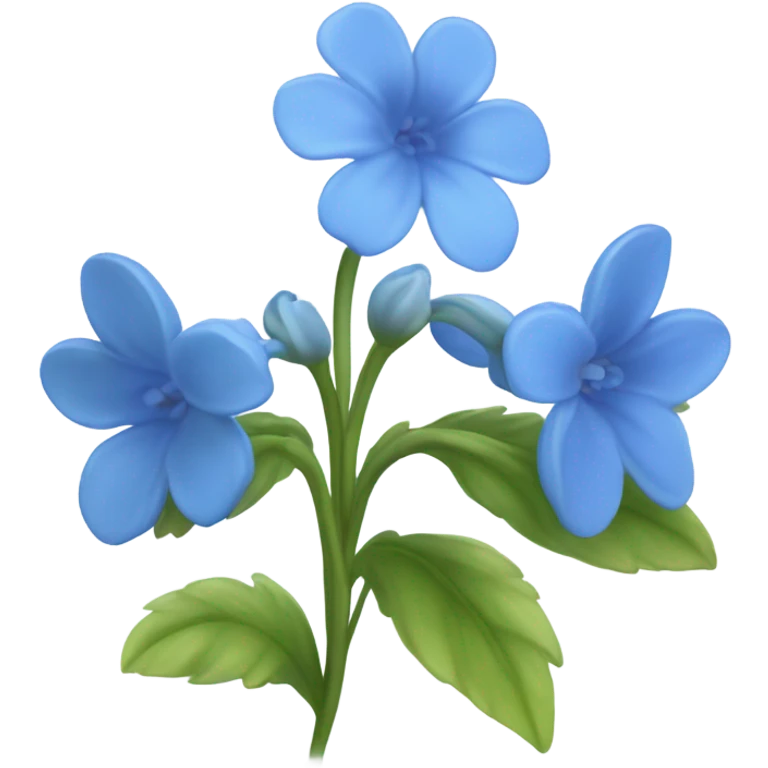 blue flower emoji | AI Emoji Generator