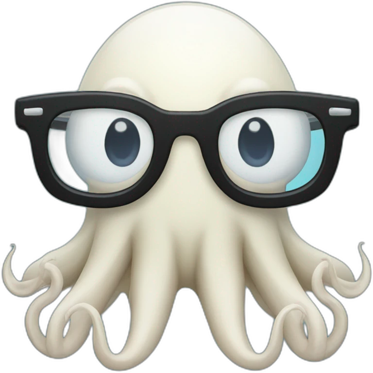 squid with glasses emoji | AI Emoji Generator