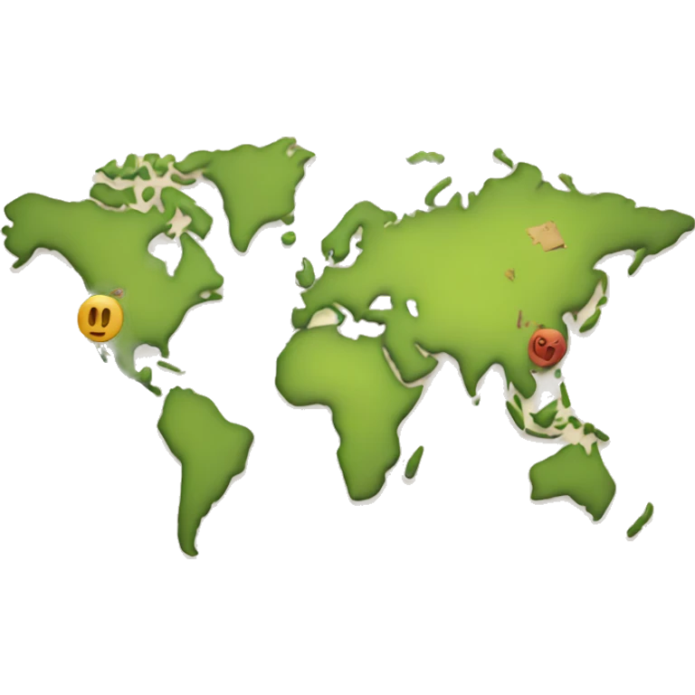 world map emoji | AI Emoji Generator