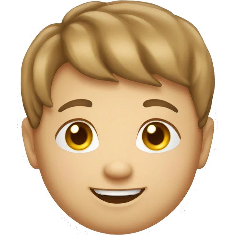 happy round baby face emoji emoji | AI Emoji Generator