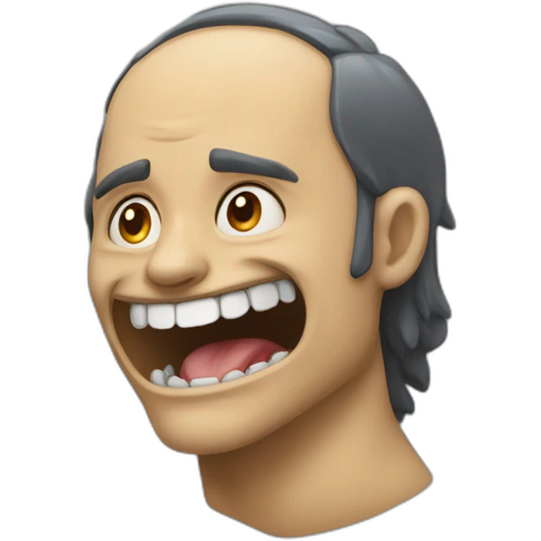 jaw - mewing emoji | AI Emoji Generator