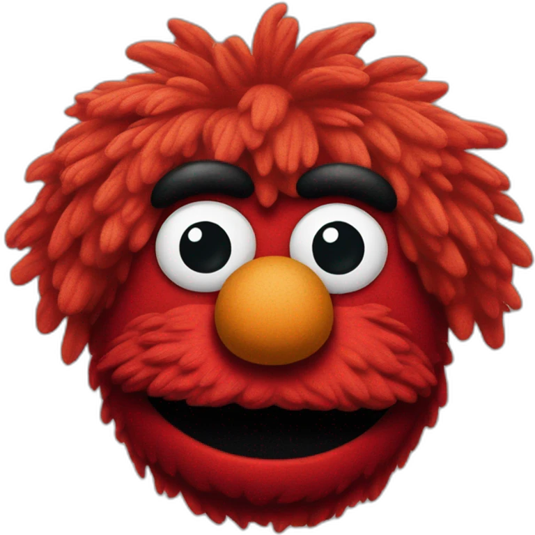 Elmo sesame street emoji | AI Emoji Generator