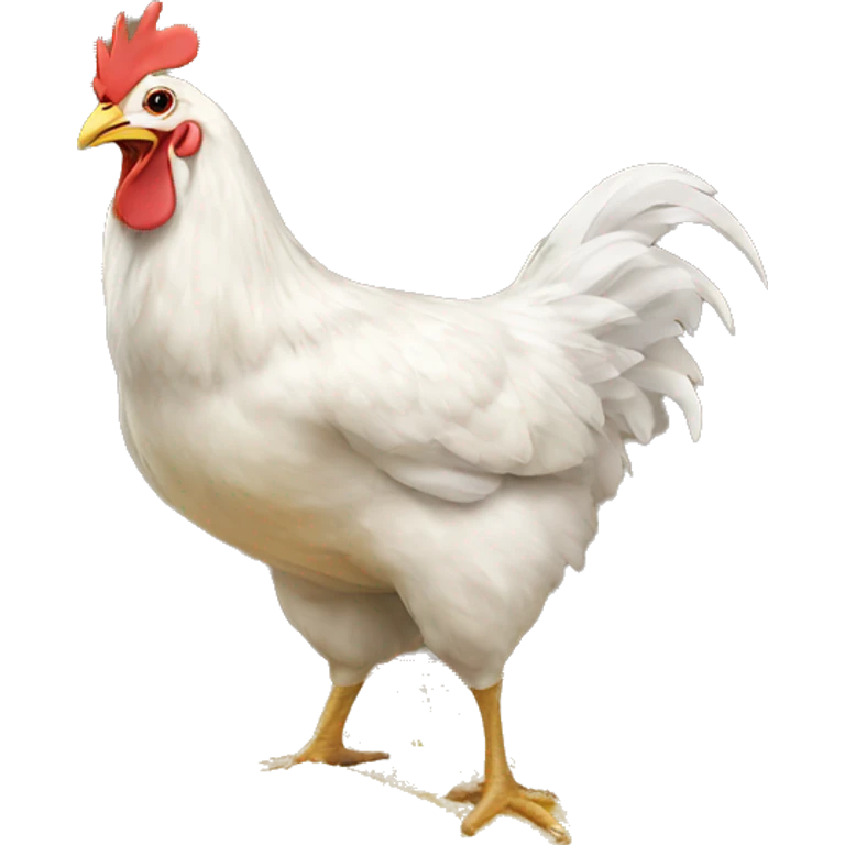 chicken dusting floor emoji | AI Emoji Generator