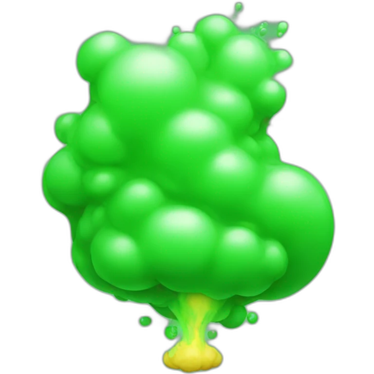 fart gas green emoji | AI Emoji Generator