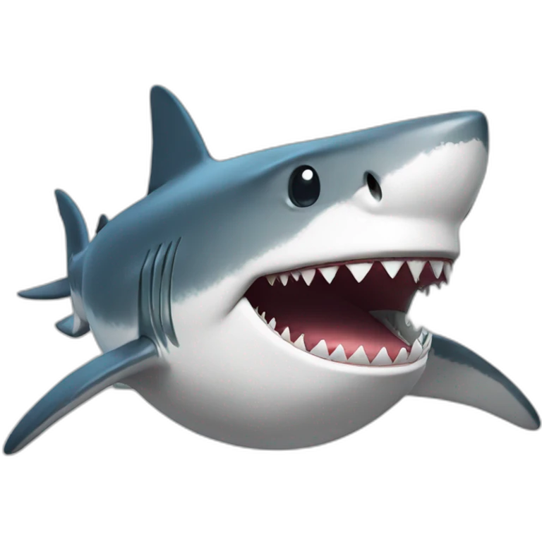 smiling shark emoji | AI Emoji Generator