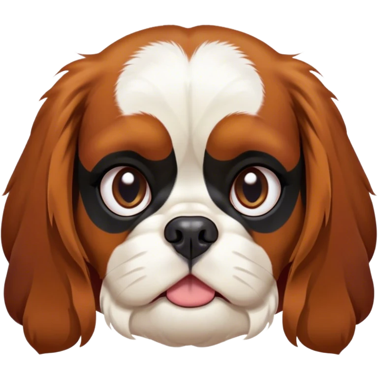 Cinematic Grumpy Tri-Colour Cavalier King Charles Spaniel Portrait ...