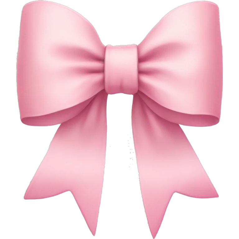 Pastel pink bow emoji | AI Emoji Generator