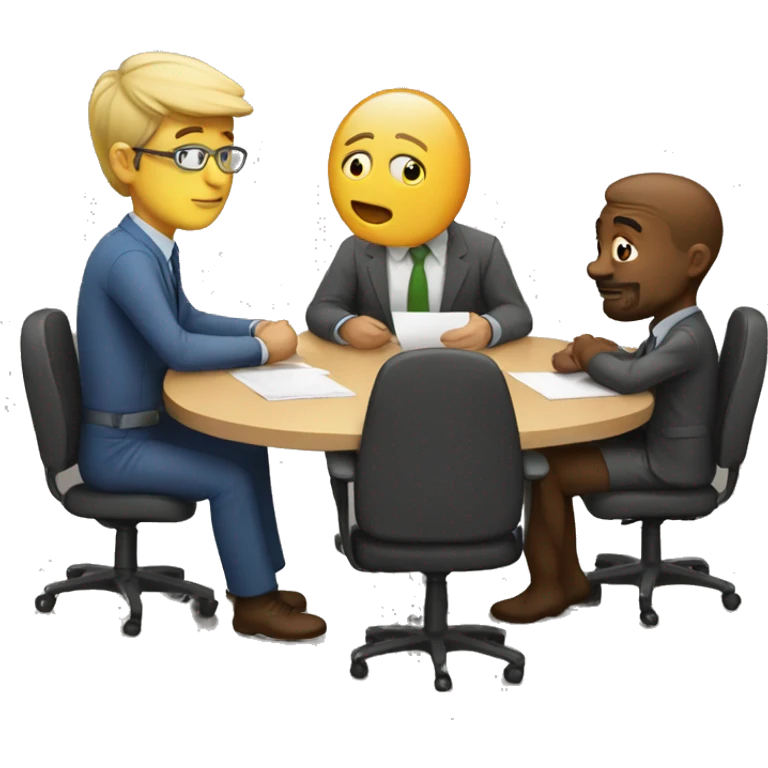 work meeting emoji | AI Emoji Generator