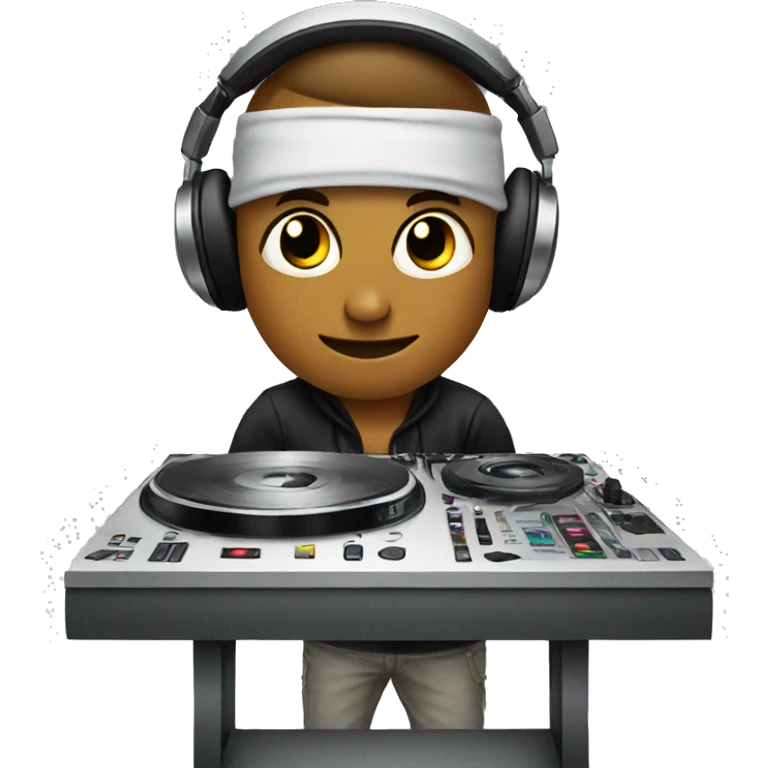 DJ table emoji | AI Emoji Generator