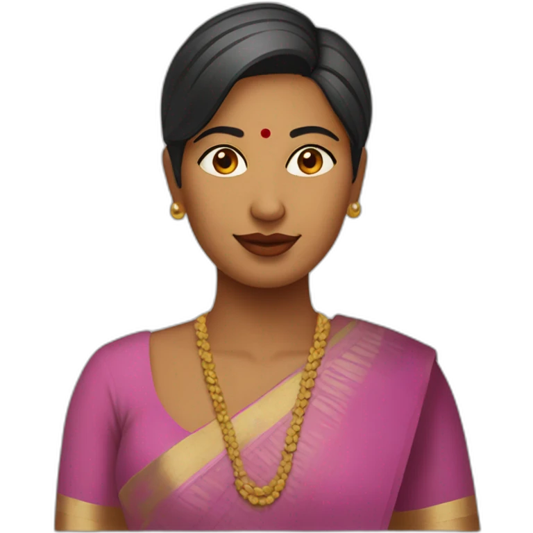 harshada-deshpande-indian-woman-short-hair-fair-complexion emoji | AI Emoji Generator