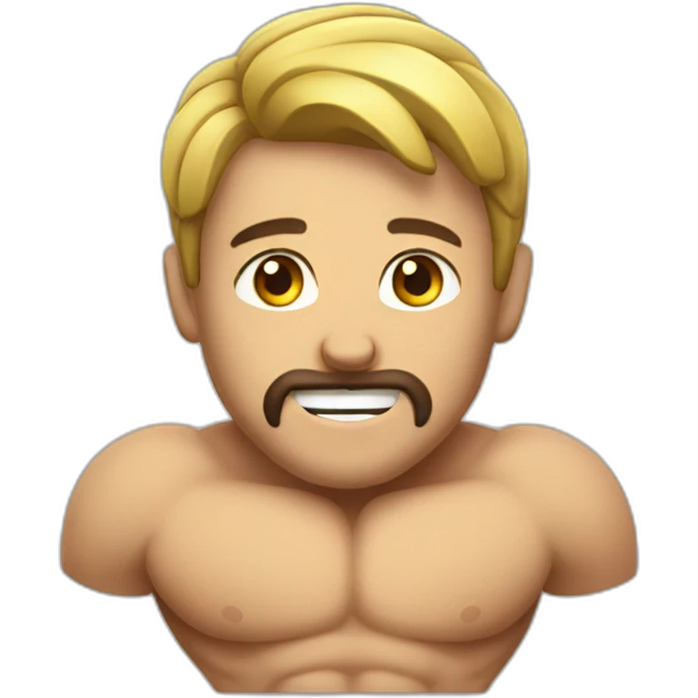 Muscly guy emoji | AI Emoji Generator