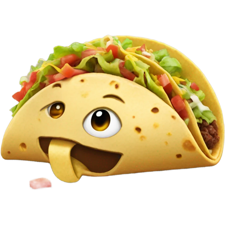 🤤 eating taco emoji | AI Emoji Generator