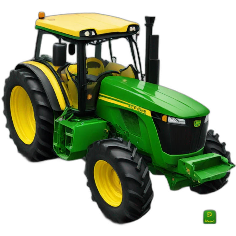 A John Deere tractor emoji | AI Emoji Generator