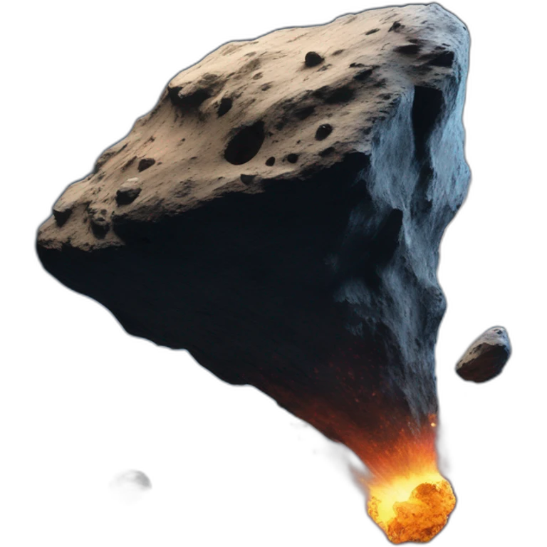 an asteroid crash emoji | AI Emoji Generator