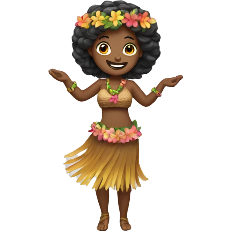 Hula Dancer emoji | AI Emoji Generator