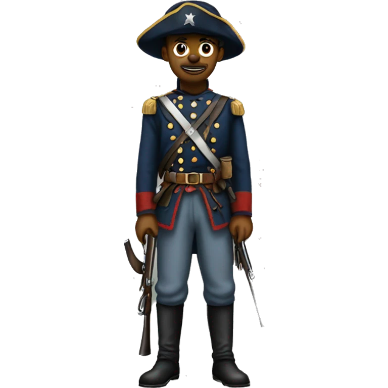 full length american civil war soldier emoji | AI Emoji Generator